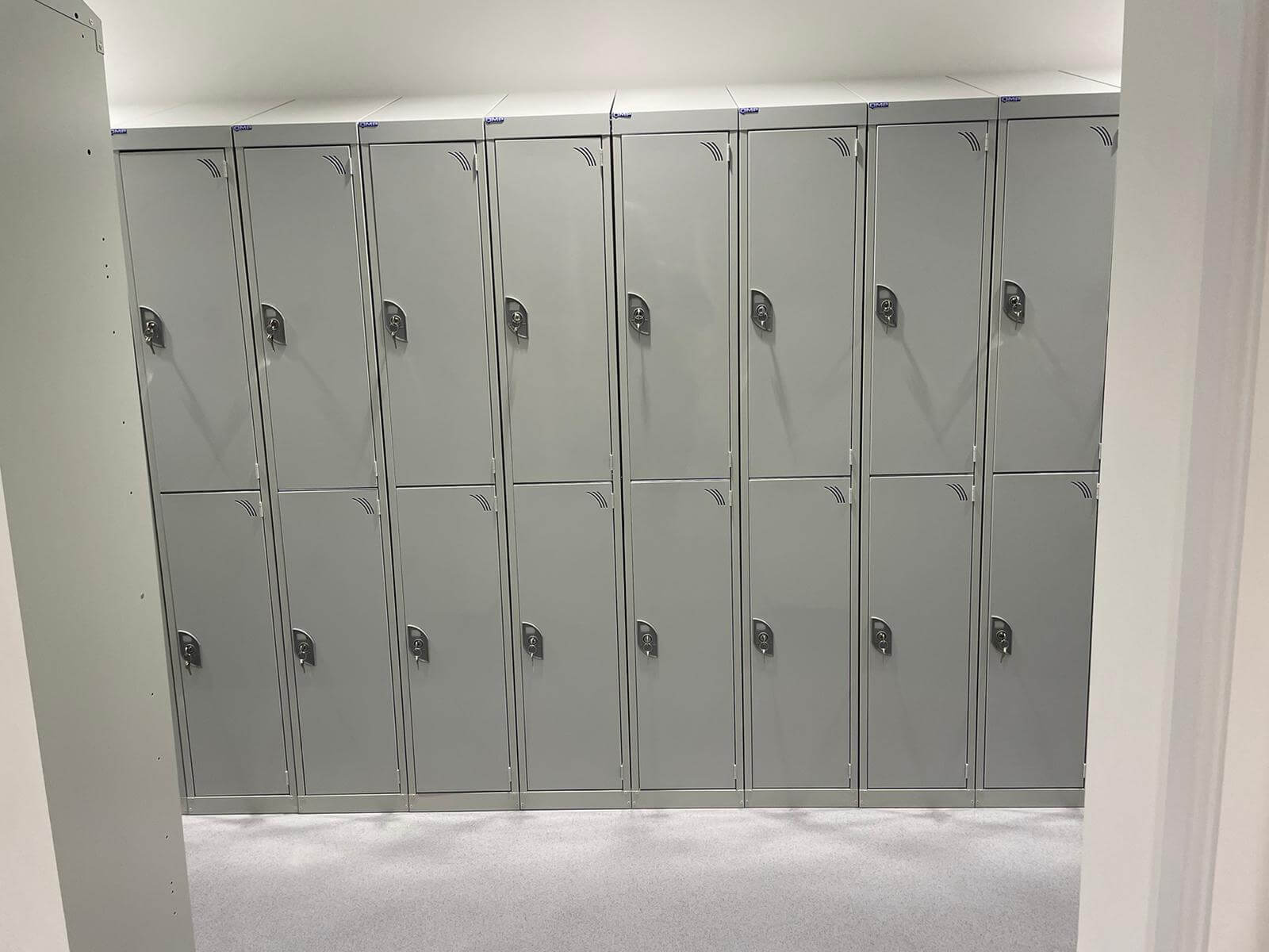 Sloping Top Lockers Installation | Quality Metal Products Blog