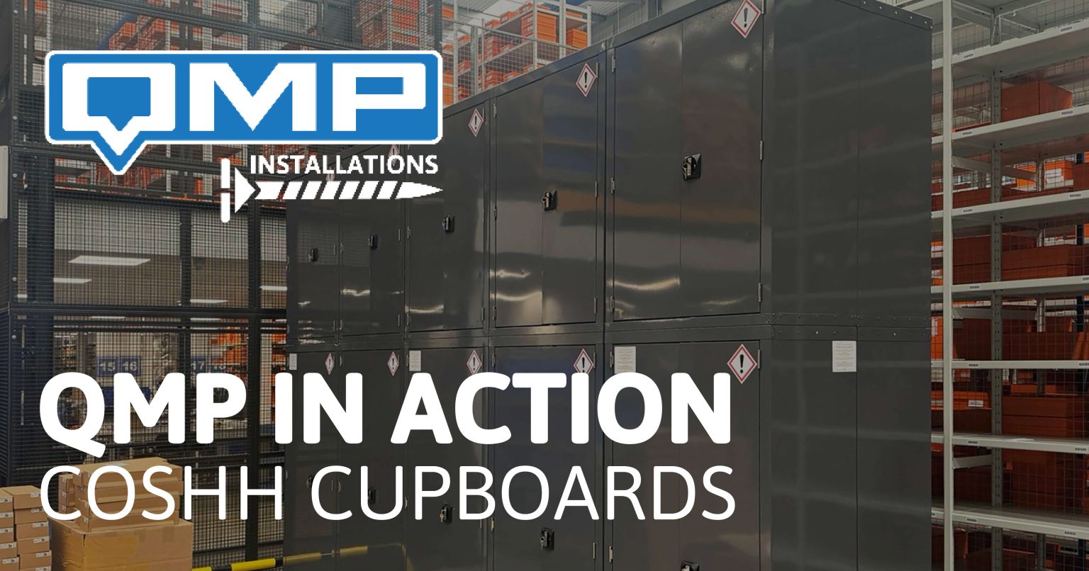 CosHH Cupboards Installation | Quality Metal Products Blog