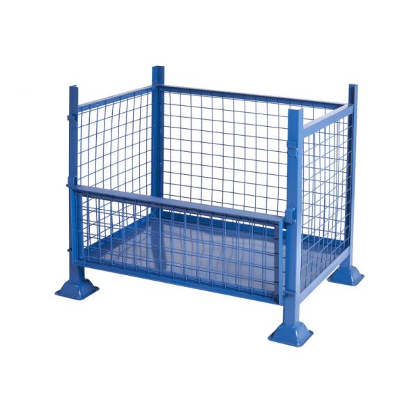 Half-Drop Side Pallets - UK Manufactured Steel Industrial Storage | QMP